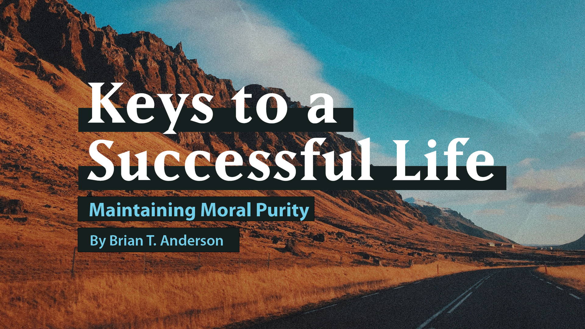 Maintaining Moral Purity | Vineyard Church North Phoenix